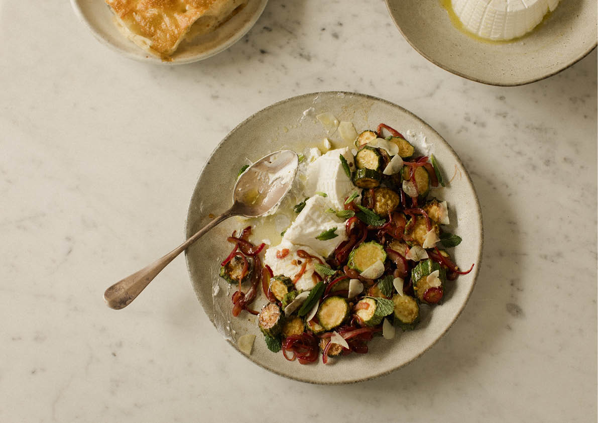 Time to Make | Anna Jones’ Courgettes Agrodolce with Sticky Onions ...