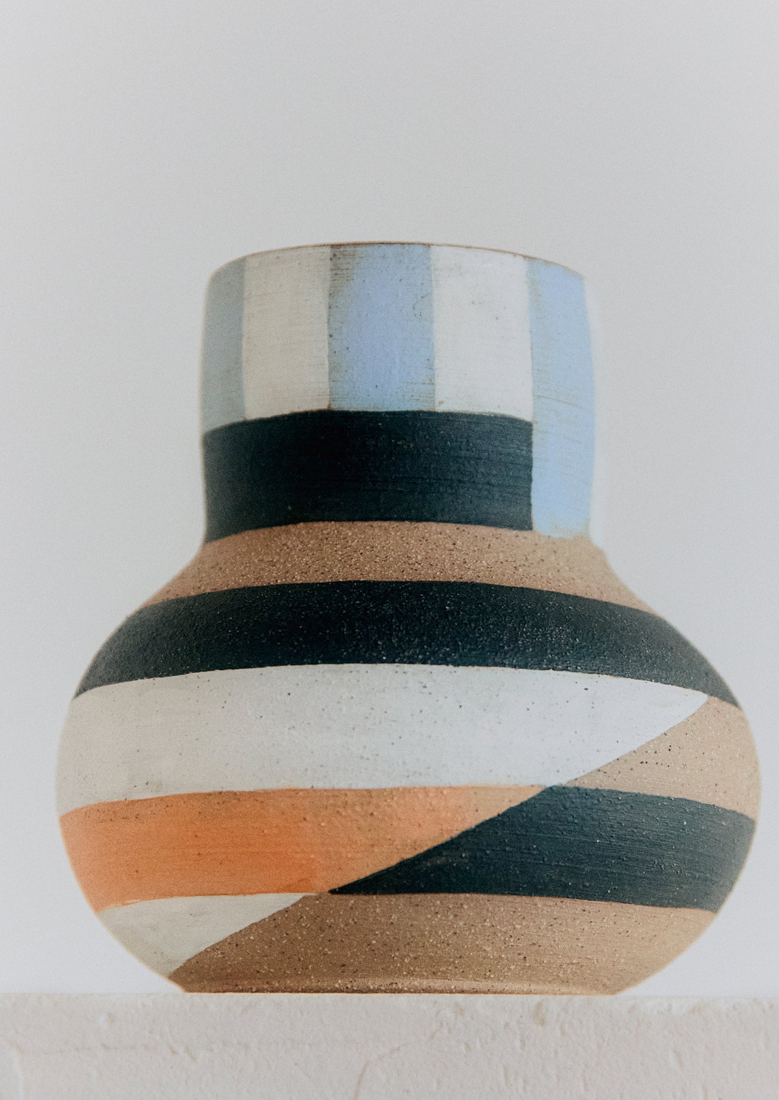 Amy Leeworthy Rounded Vase | Multi | TOAST