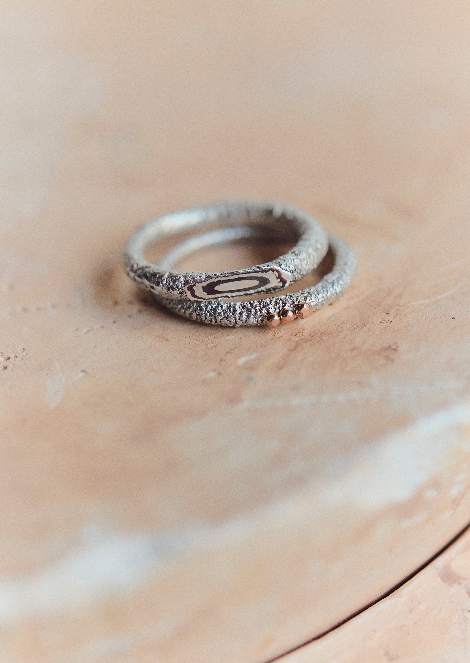 Lindey Tydeman Grain Ring | Silver/Gold | TOAST