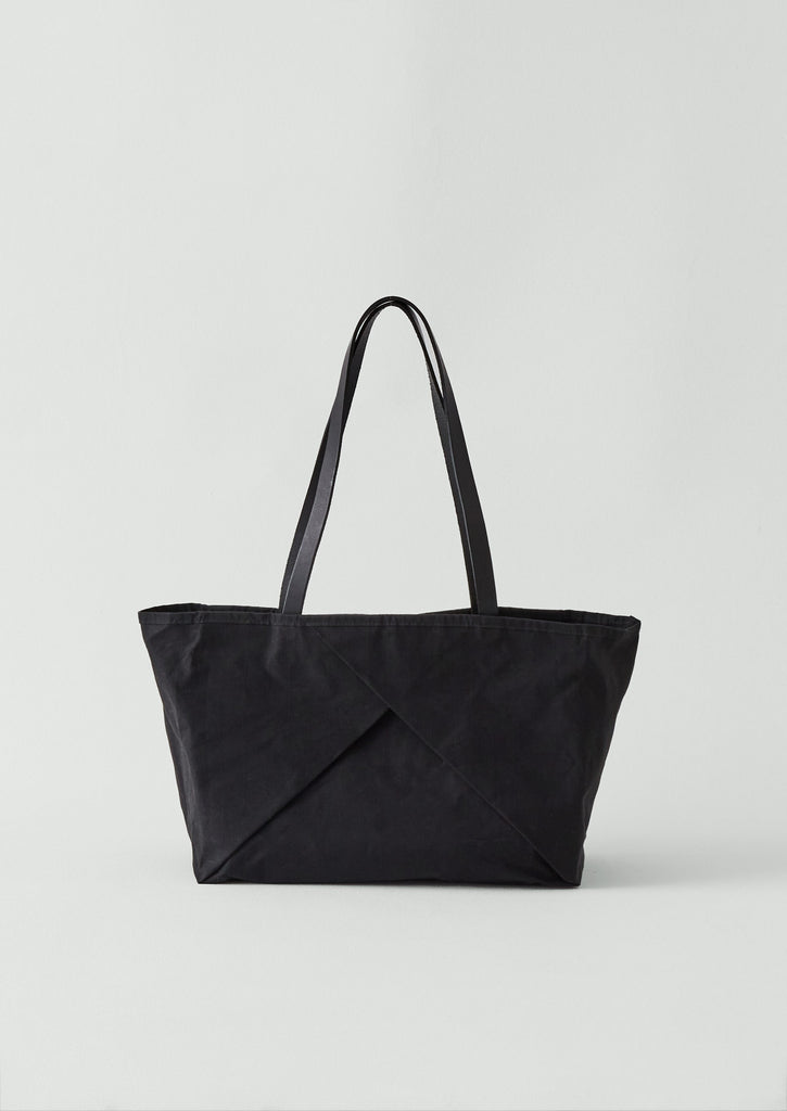 Kate Sheridan Cotton Origami Tote | Black | TOAST