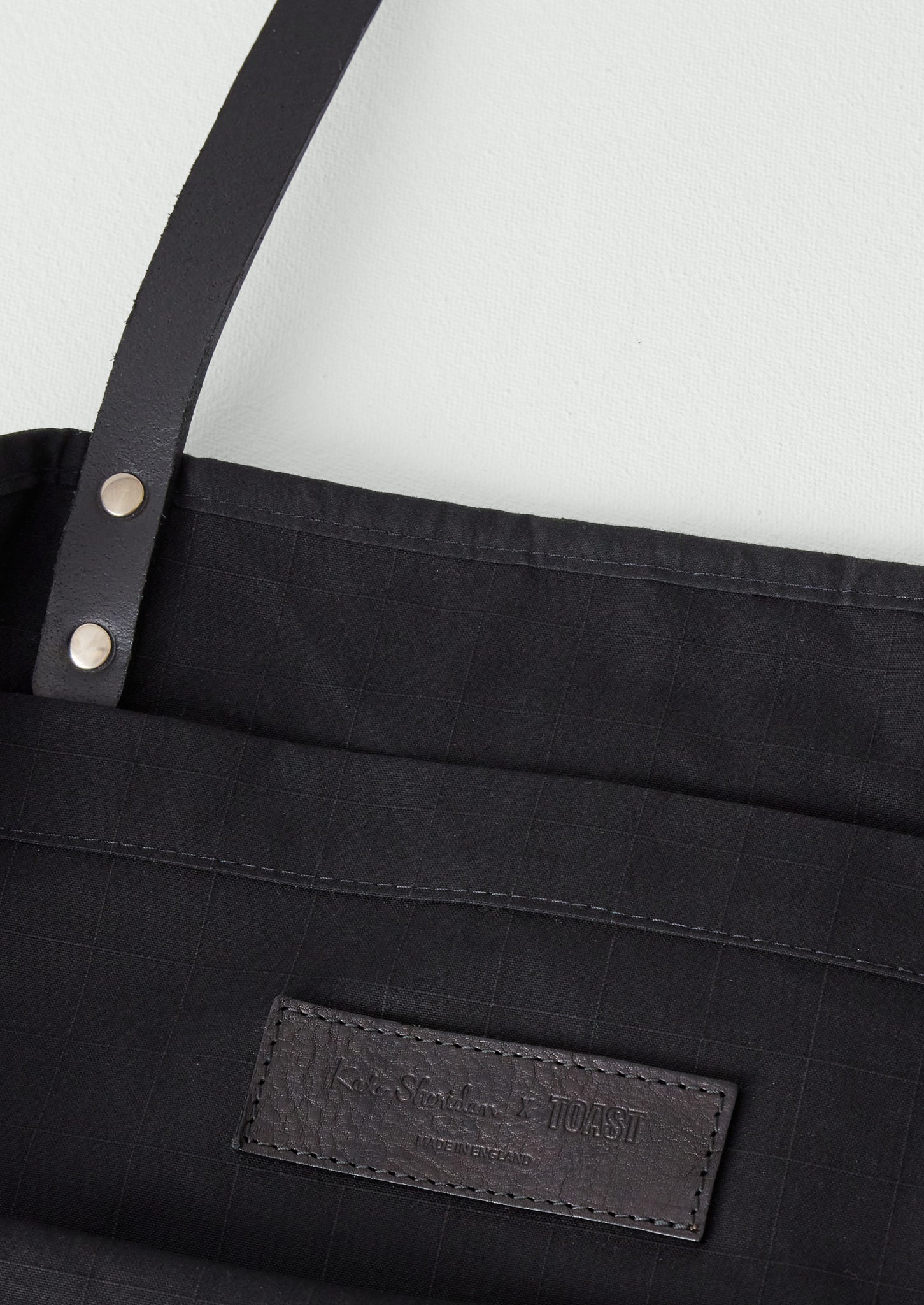 Kate Sheridan Cotton Origami Tote | Black | TOAST