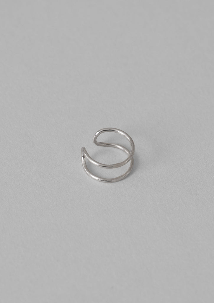 Helena Rohner Fine Silver Ear Cuff | Silver | TOAST