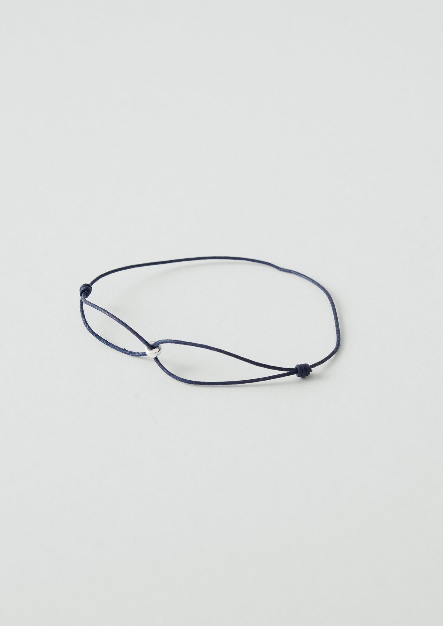 Helena Rohner Silver Bead Bracelet | Navy/Silver | TOAST