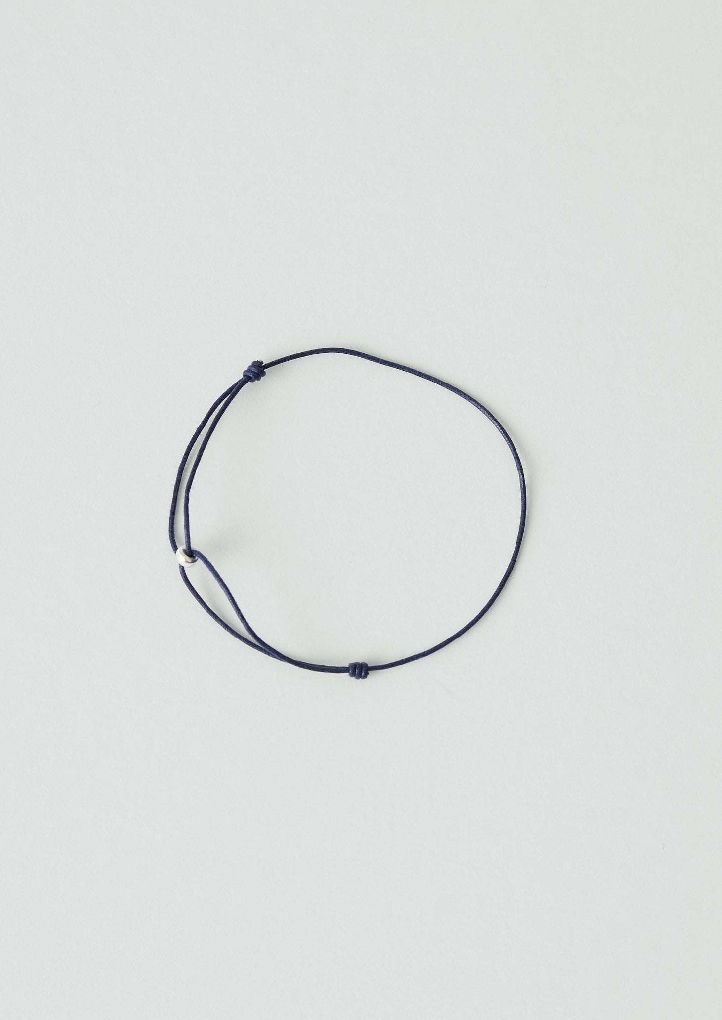 Helena Rohner Silver Bead Bracelet | Navy/Silver | TOAST