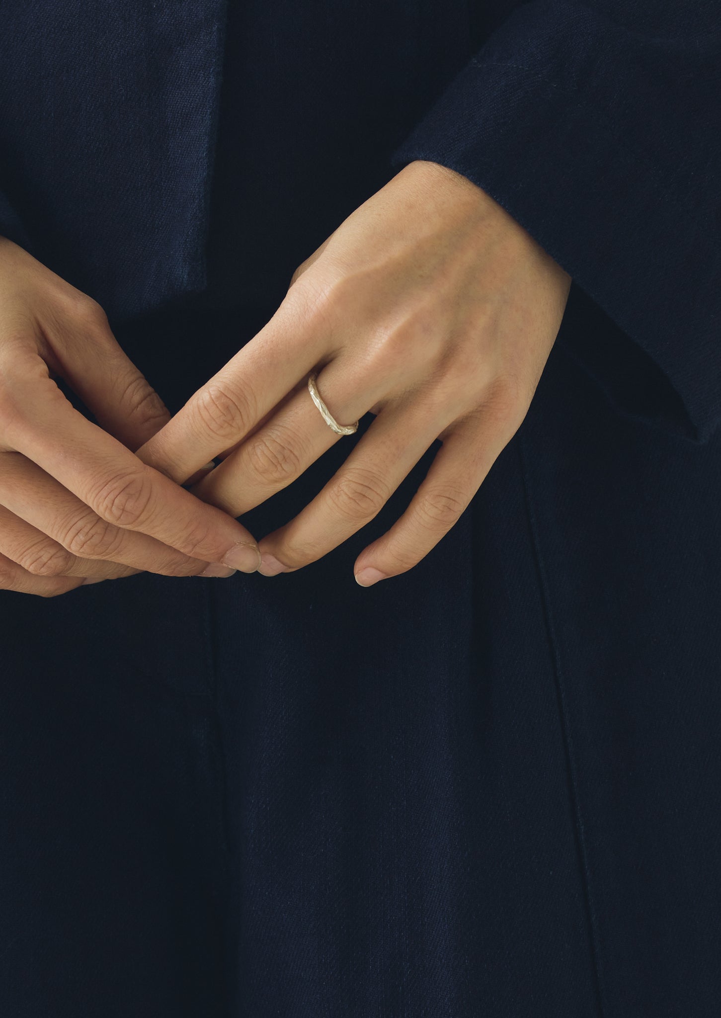 Emily Nixon Small Relic Ring | Silver | TOAST