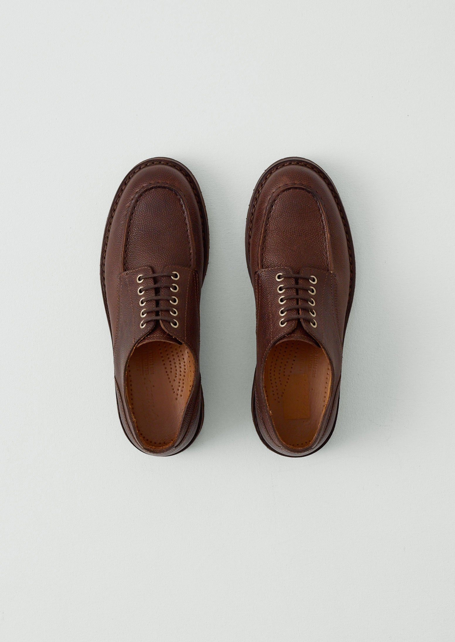 Fracap Postman Shoes | Dark Brown | TOAST