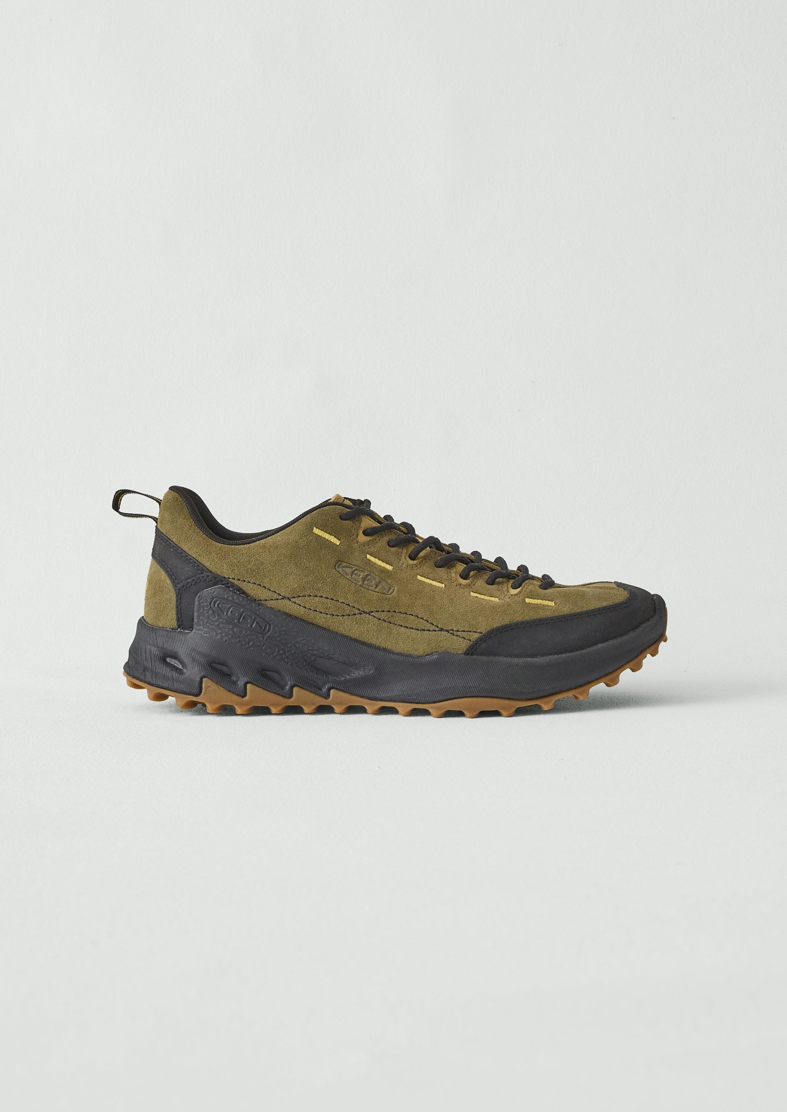 Keen Jasper Zionic Trainers | Dark Olive/Khaki | TOAST