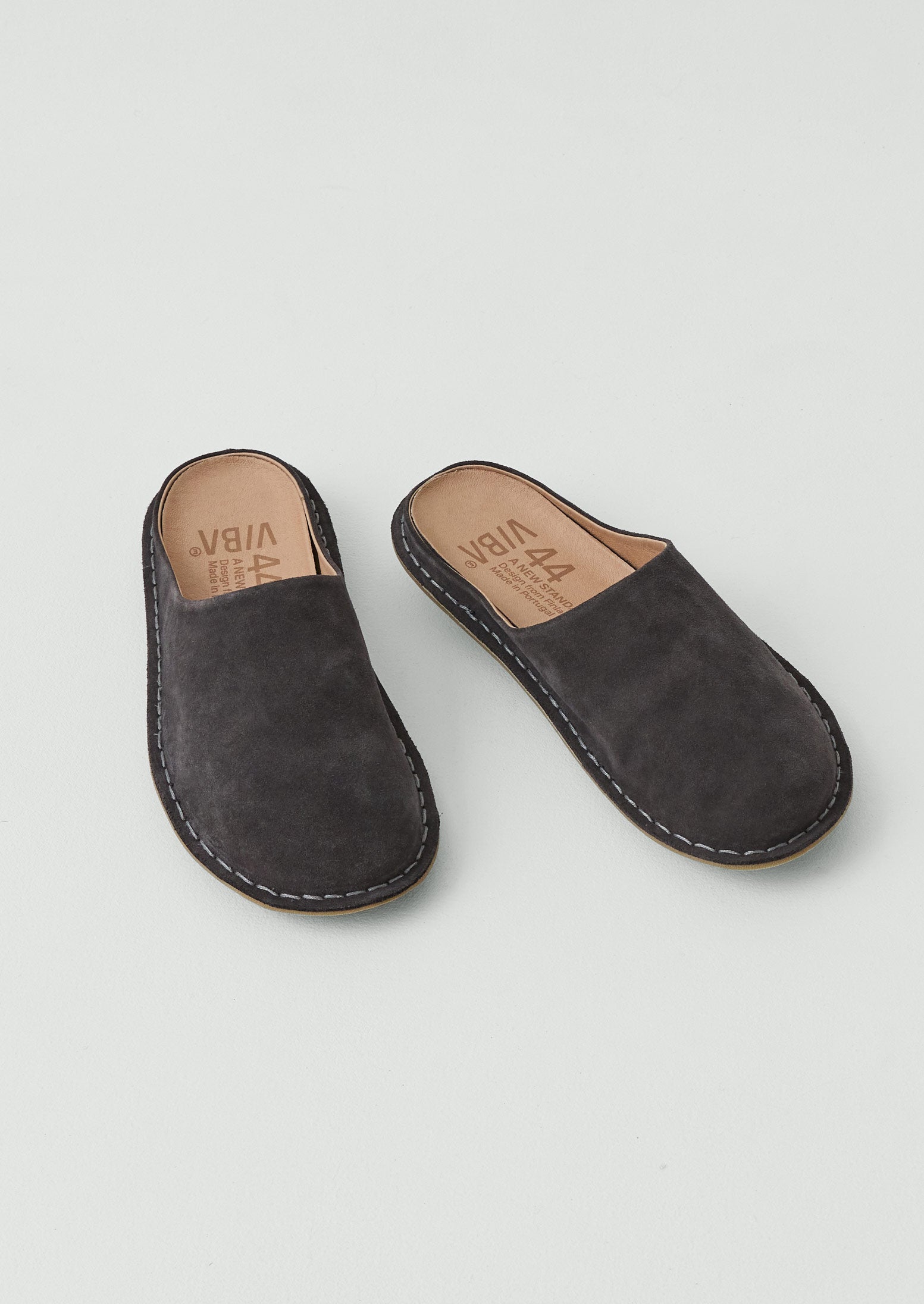 Vibae Suede Mules | Mole | TOAST