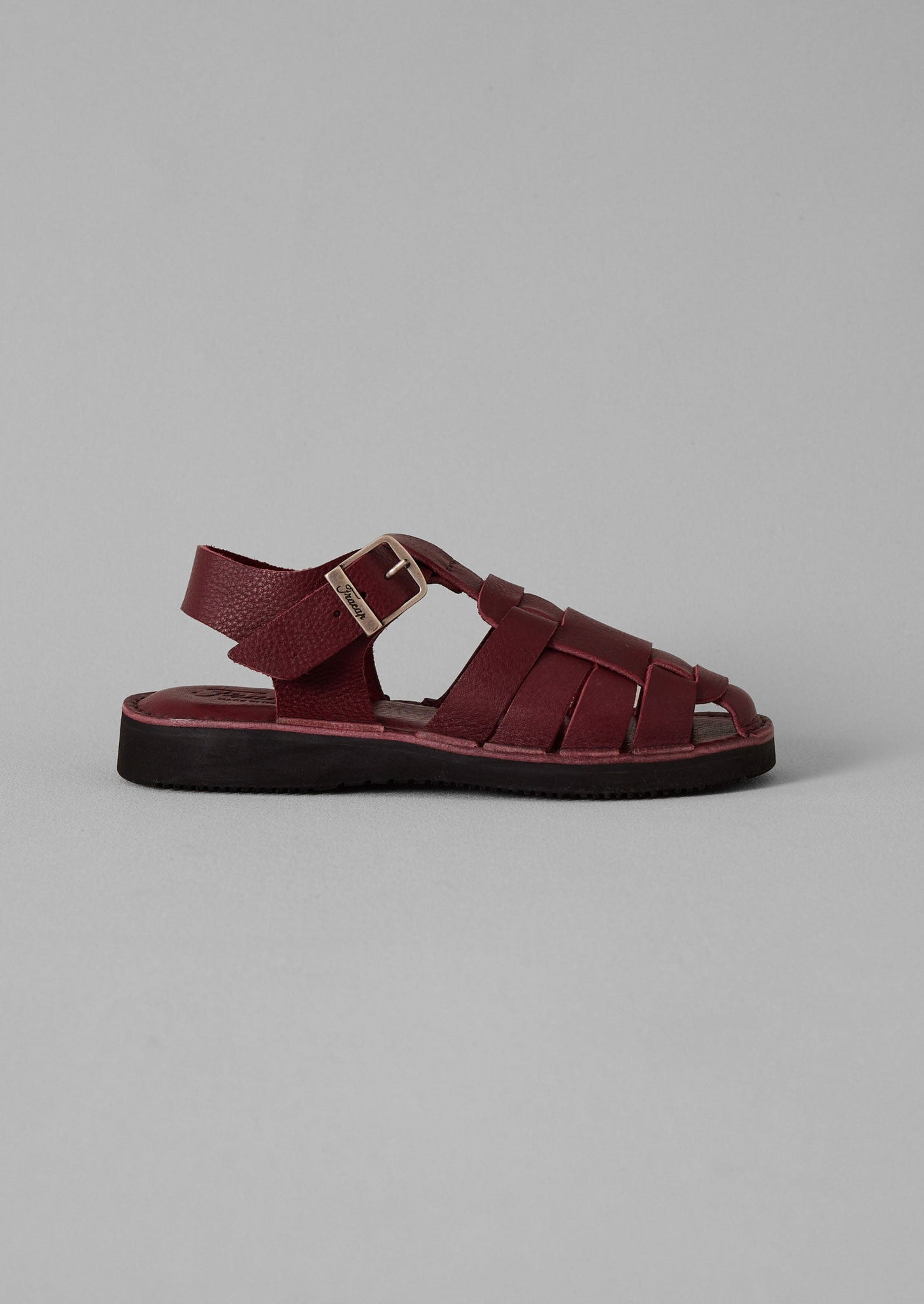 Fracap Ola Sandals | Bordeaux | TOAST