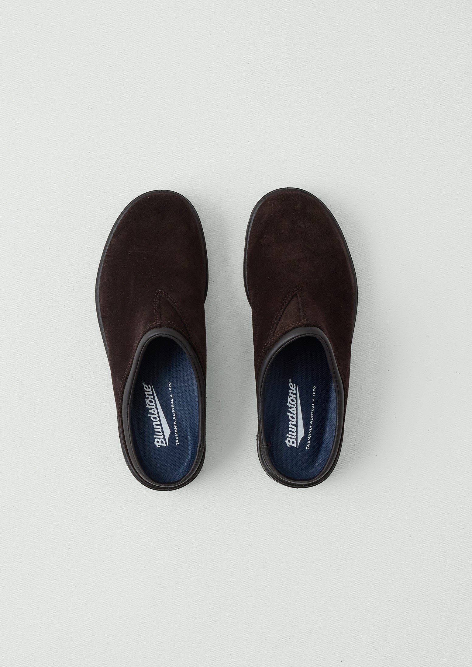 Blundstone Suede Clogs | Dark Brown | TOAST