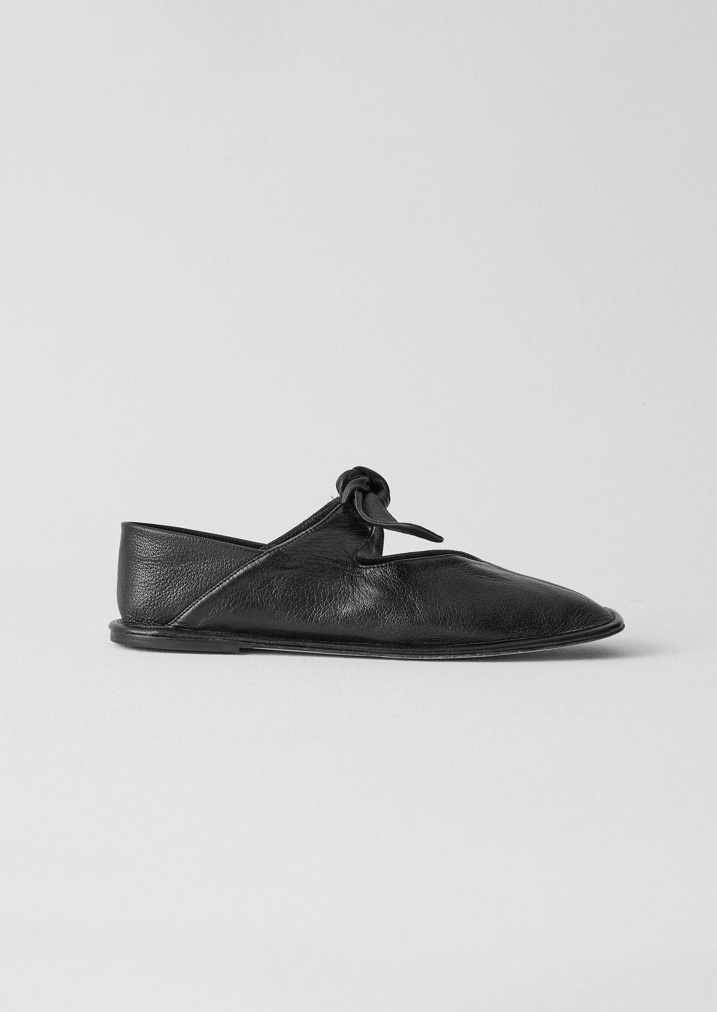 Hereu Llasada Leather Shoes | Black | TOAST