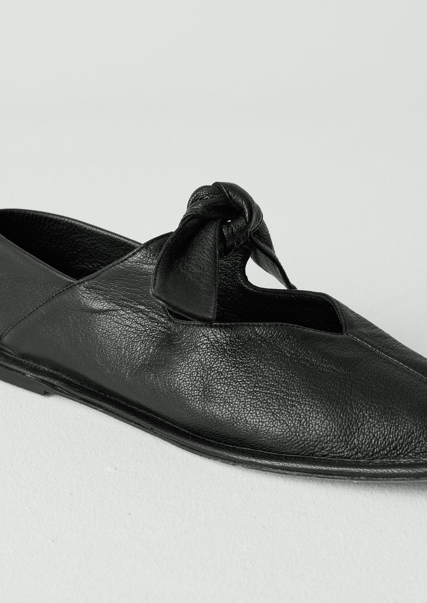 Hereu Llasada Leather Shoes | Black | TOAST
