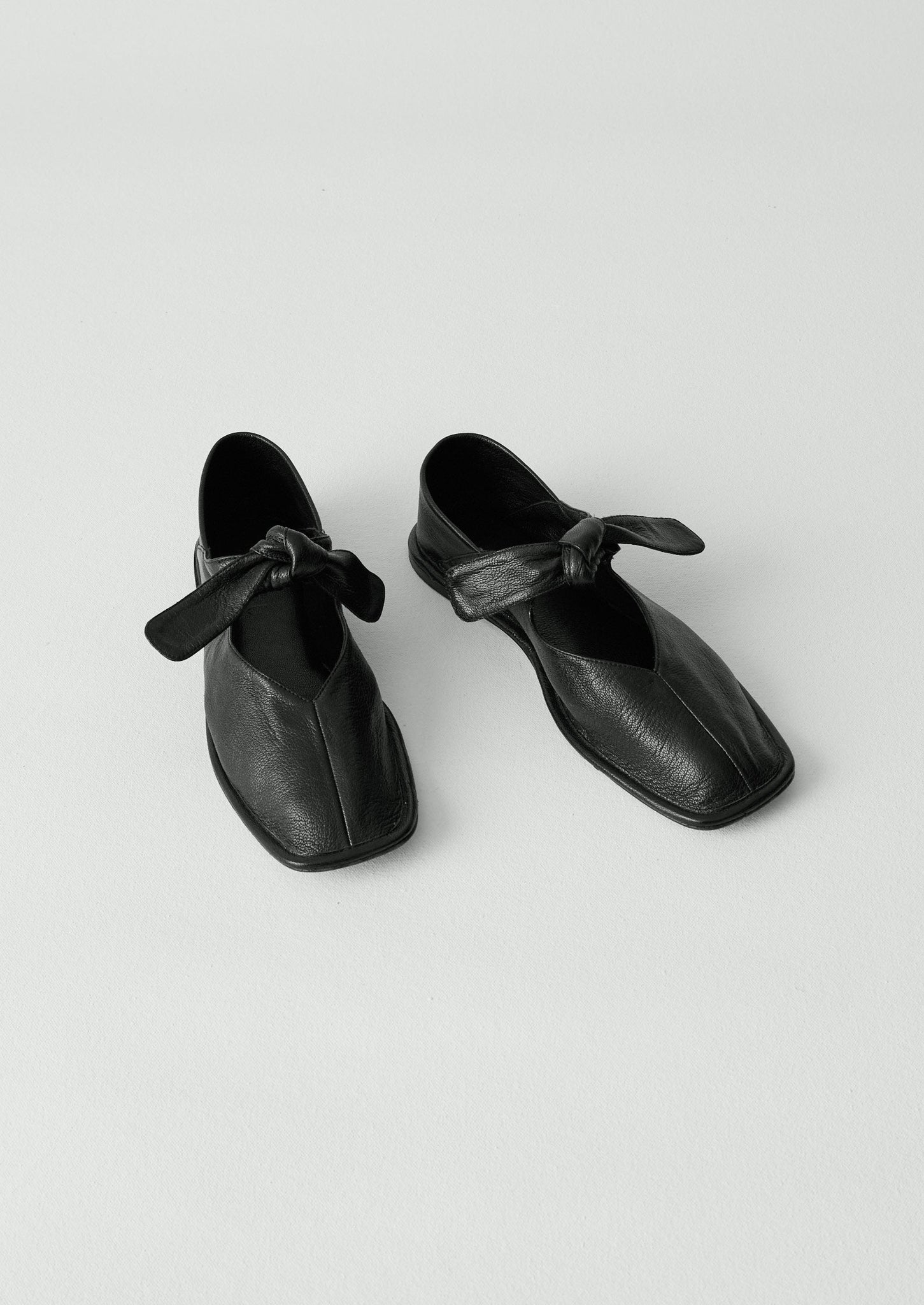 Hereu Llasada Leather Shoes | Black | TOAST