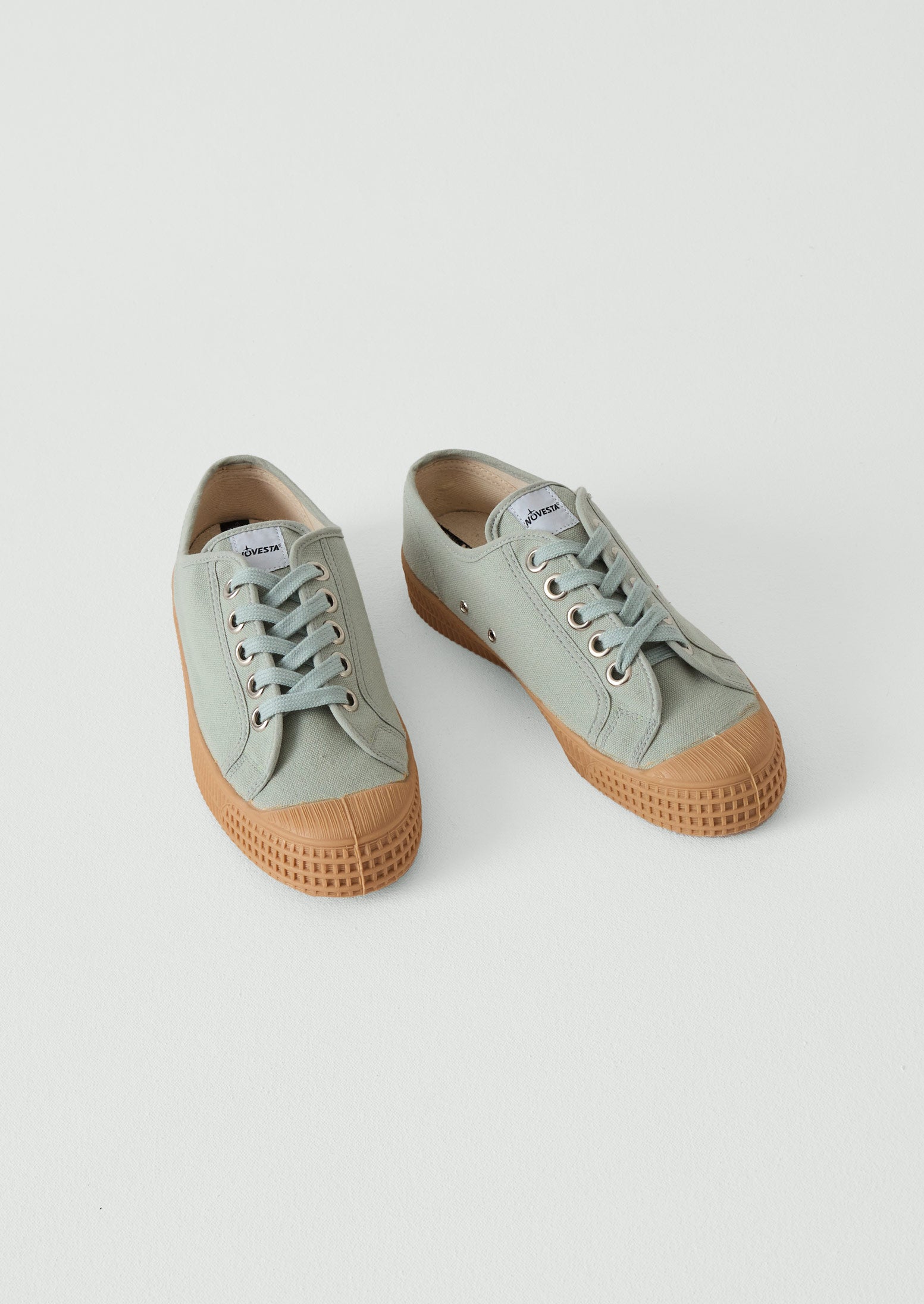 Novesta Star Master Plimsolls | Sage | TOAST