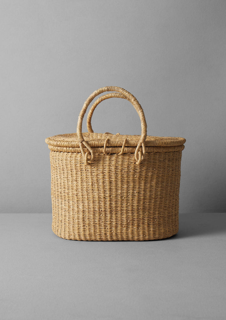 Veta Vera Grass Picnic Basket | Natural | TOAST