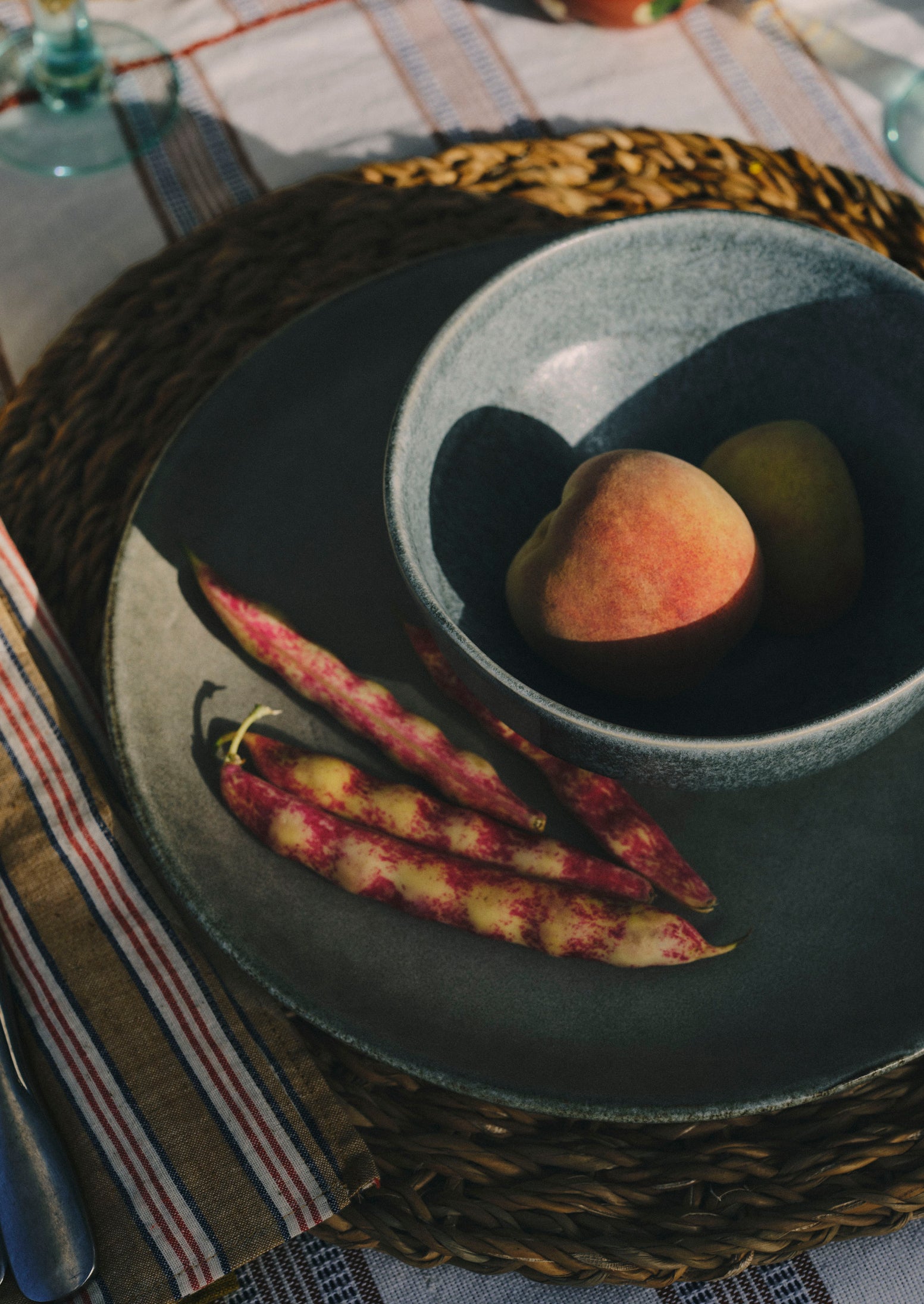 Cove Stoneware Dinner Plate | Speckled Grey | TOAST