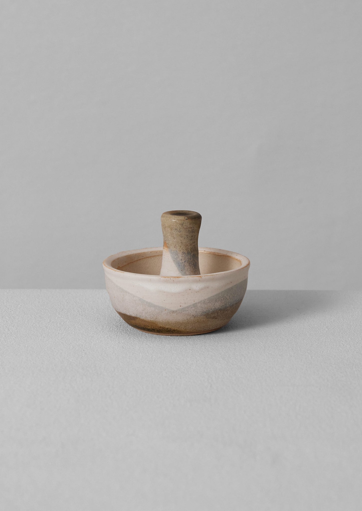 Maria Cabrera Spice Pestle and Mortar | Chalk/Shade Blue | TOAST