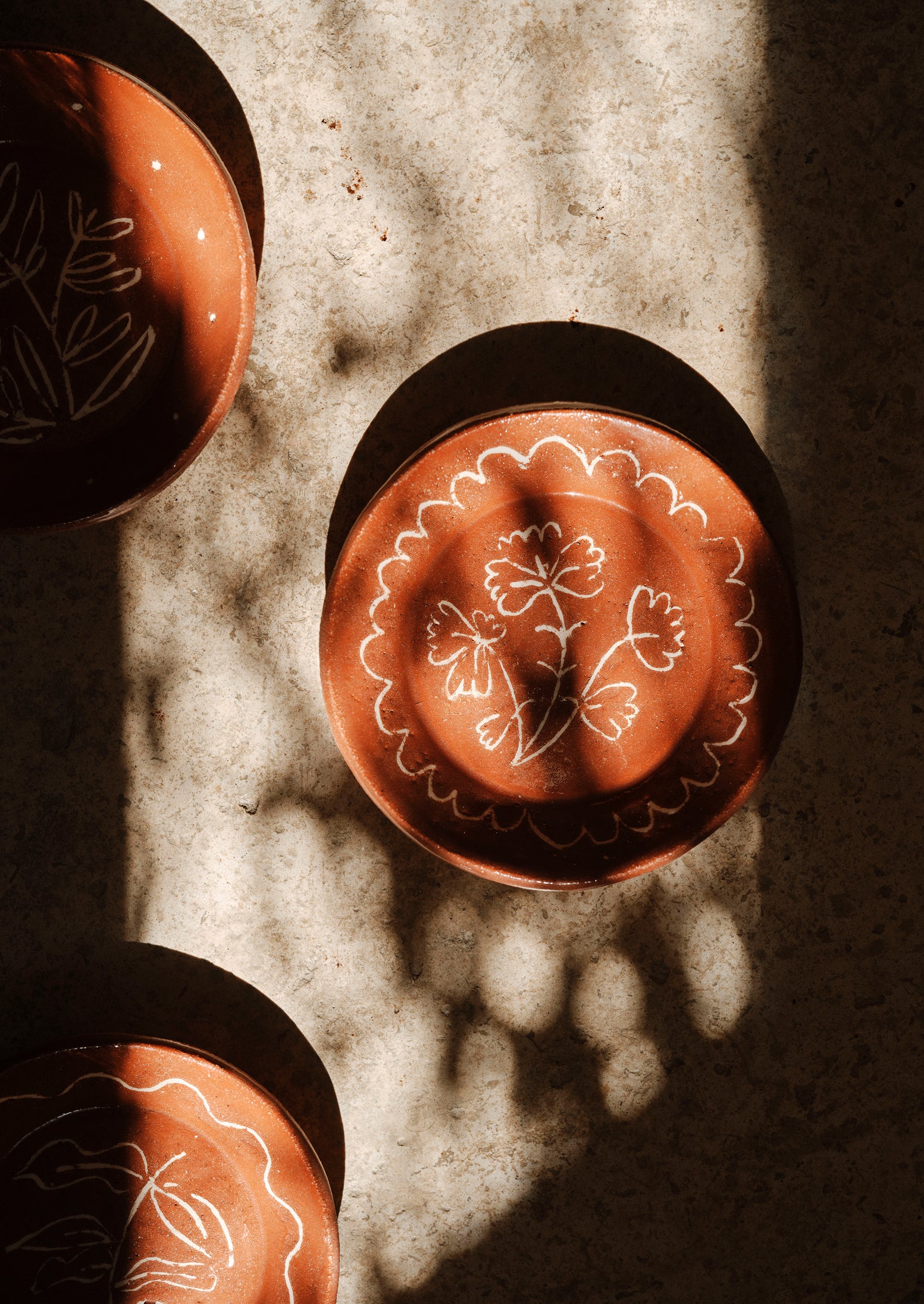 Celia Wood Rosemary Trinket Dish | Terracotta/Rosemary | TOAST