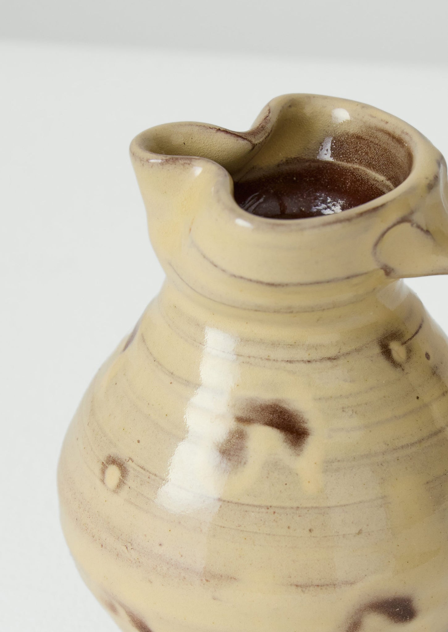 Frances Savage Milk Jug | Cream/Terracotta | TOAST