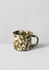Splatter Enamel Mug | Olive/Ecru | TOAST