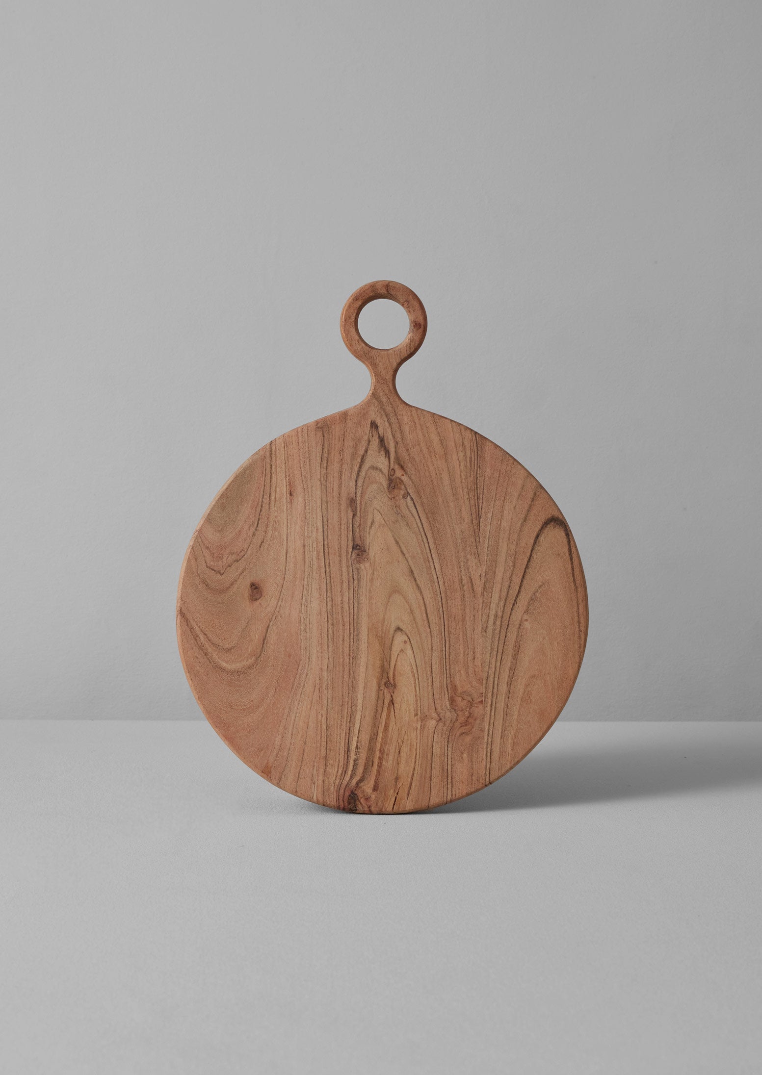 Acacia Wood Round Board | Natural Wood | TOAST