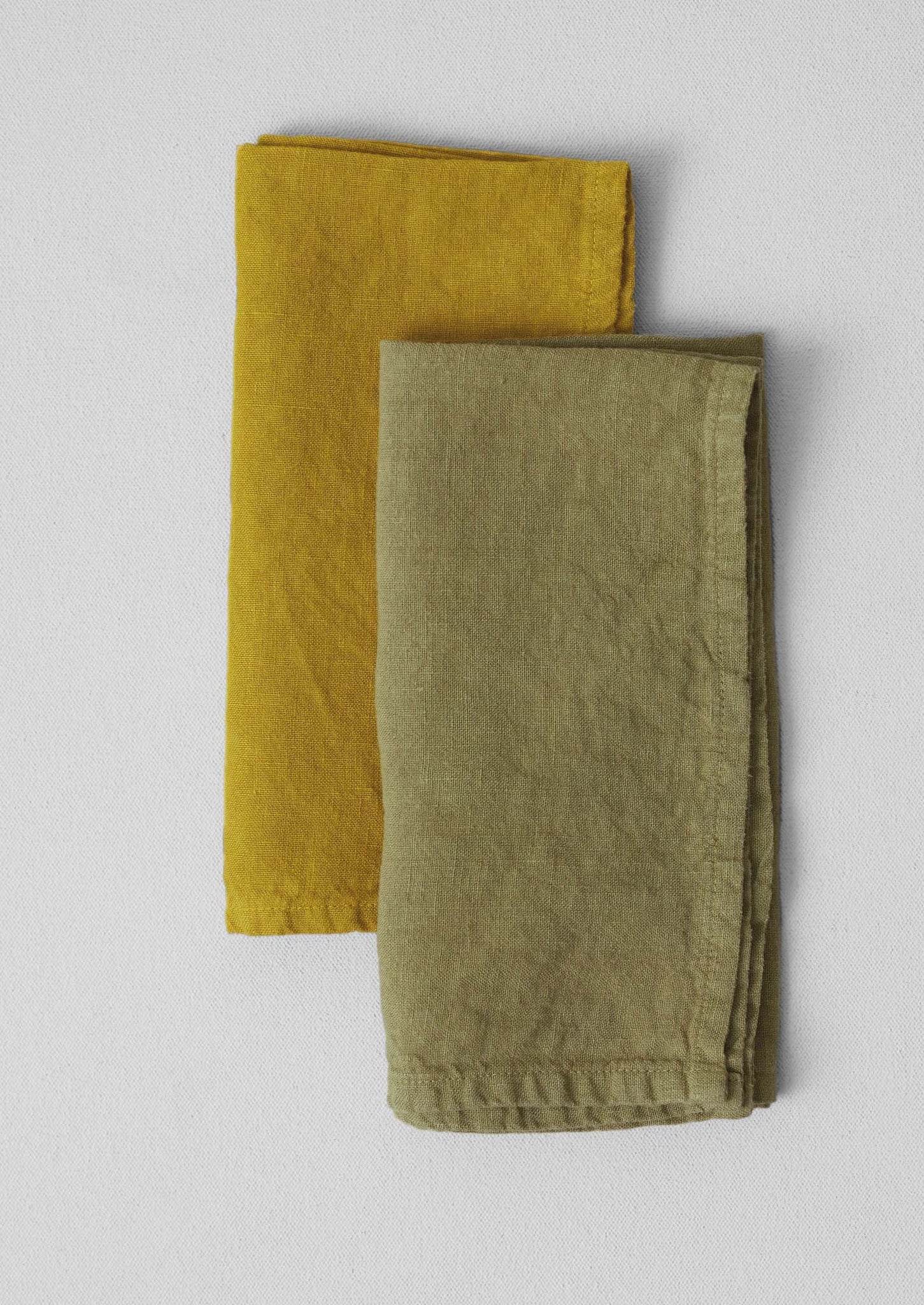 Washed Linen Napkin | Ochre | TOAST