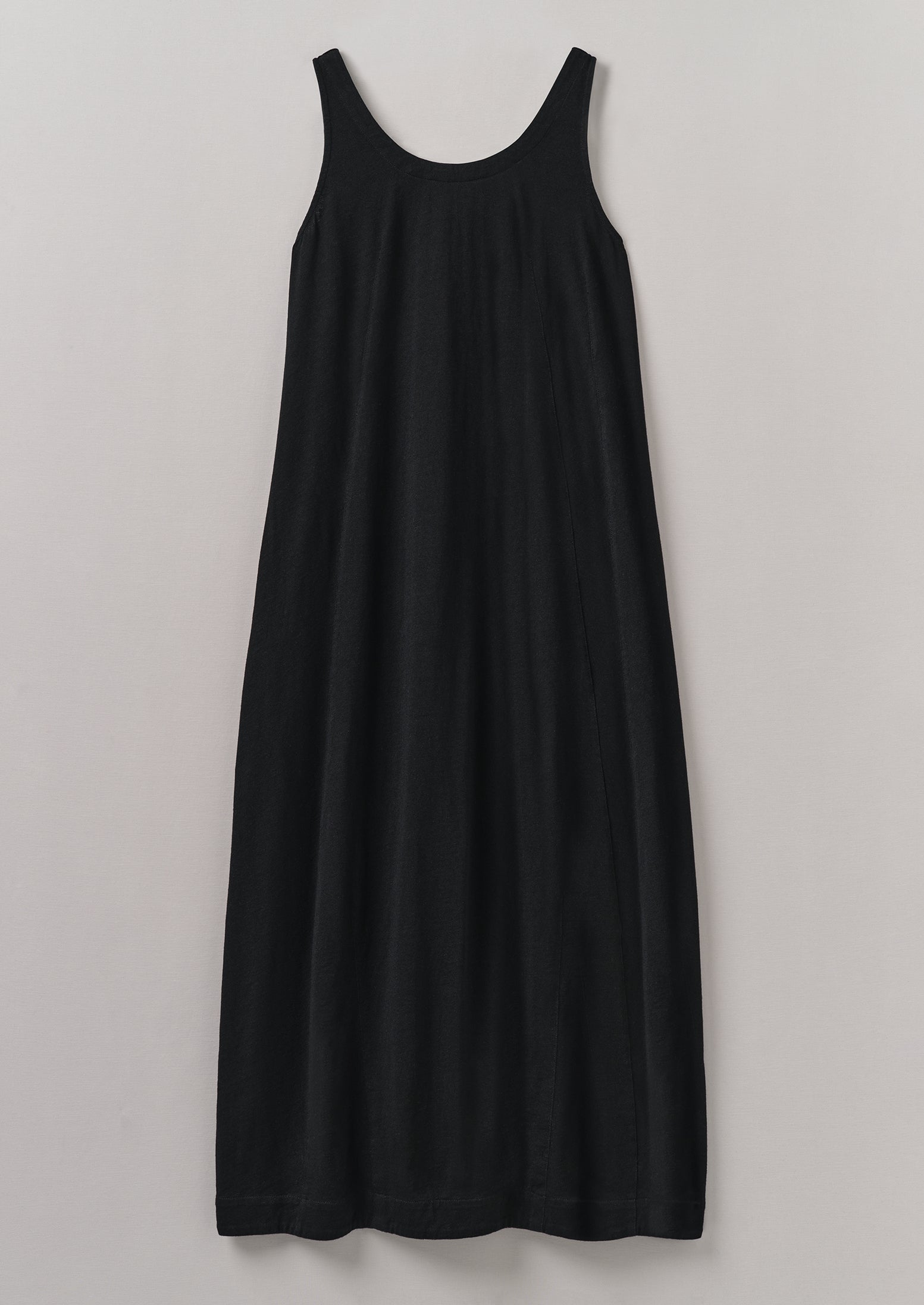 Jersey Cotton Easy Dress | Washed Black | TOAST