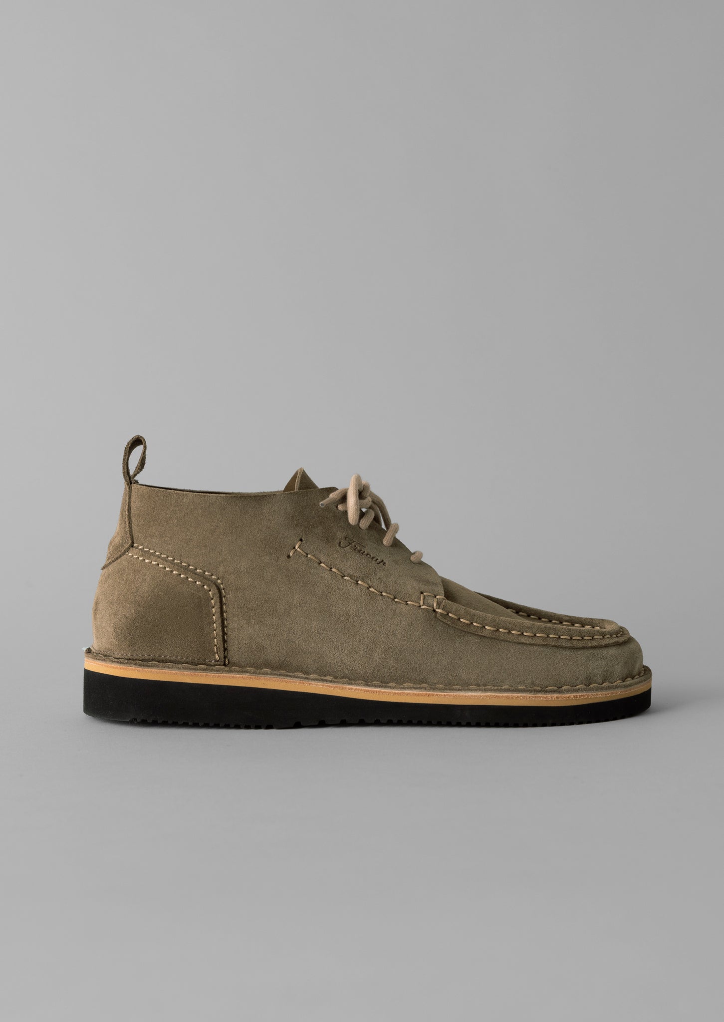 Fracap Suede Camp Shoes | Grey | TOAST