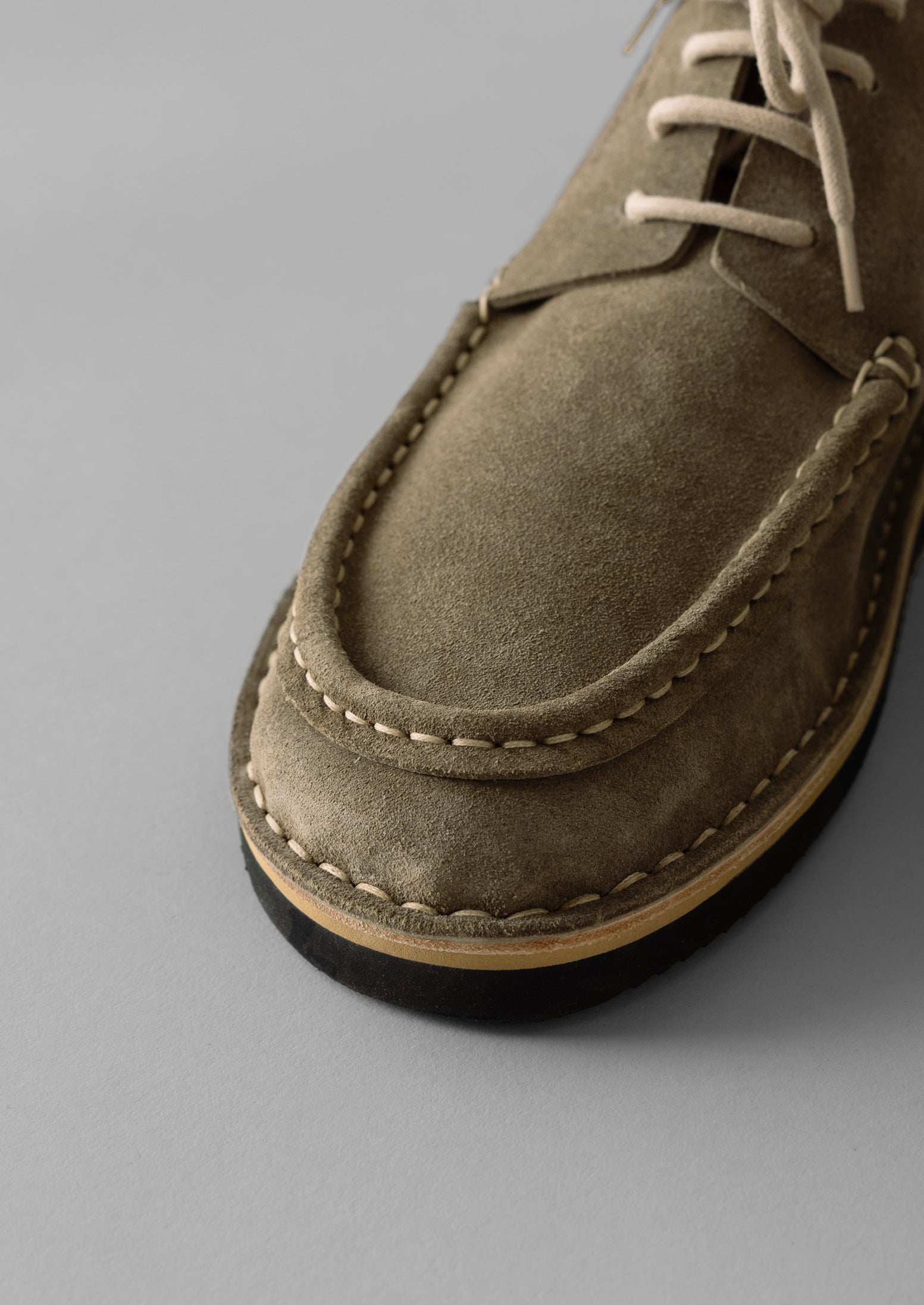 Fracap Suede Camp Shoes | Grey | TOAST