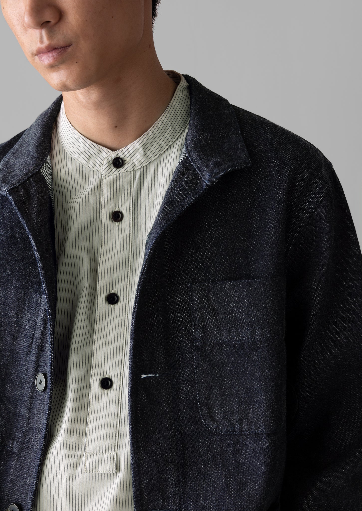 Monty Japanese Denim Jacket | Indigo | TOAST