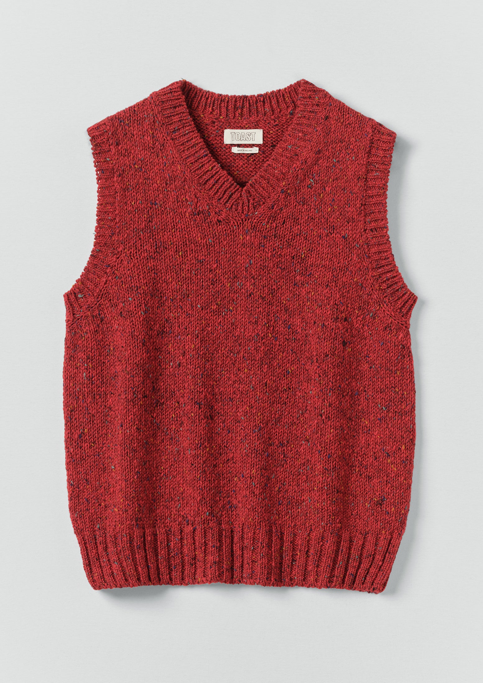 Donegal Wool Knitted Tank | Hawthorn | TOAST