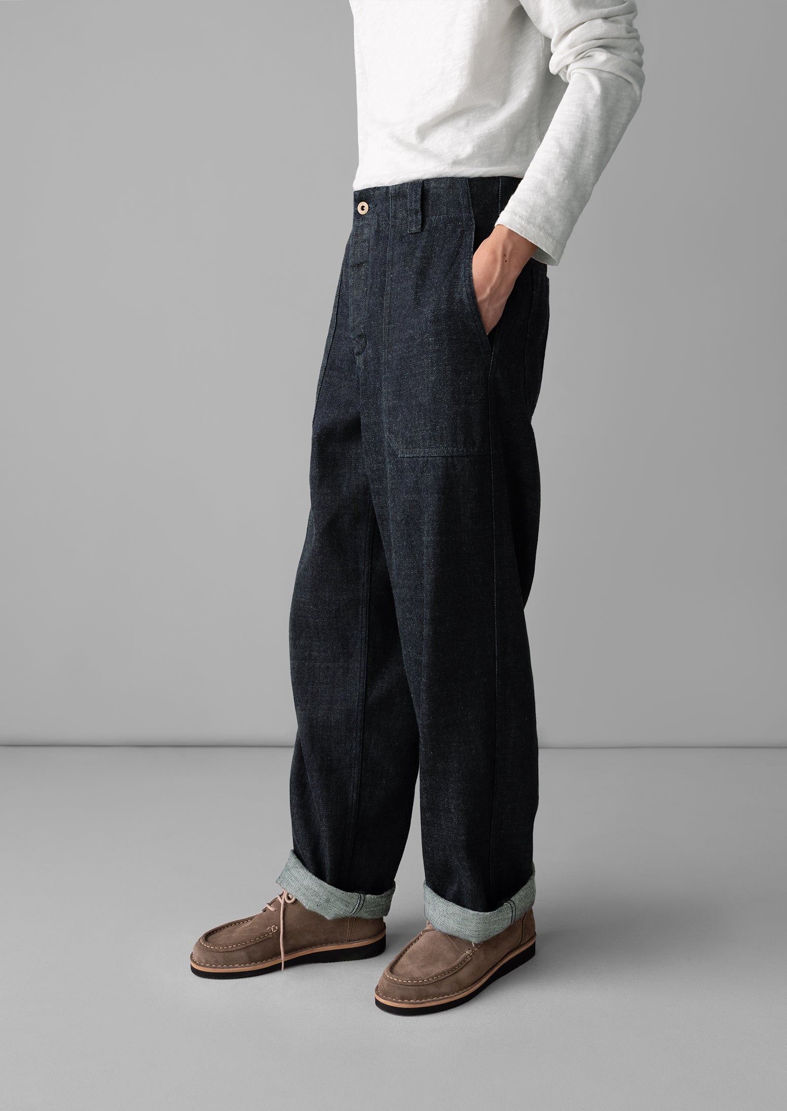 Rory Carpenter Japanese Denim Jeans | Indigo | TOAST