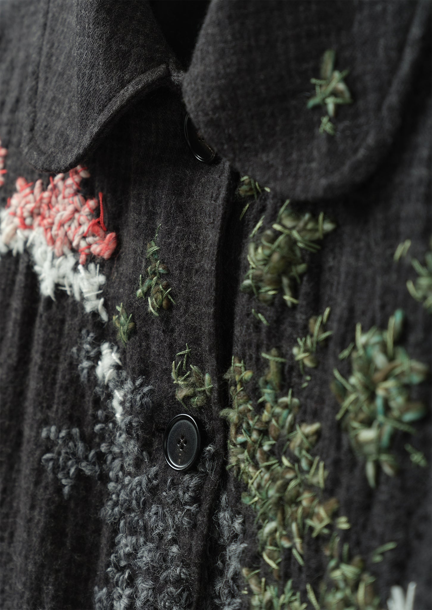 Renewed Seersucker Check Round Collar Jacket by Meta Struycken Size 6 ...