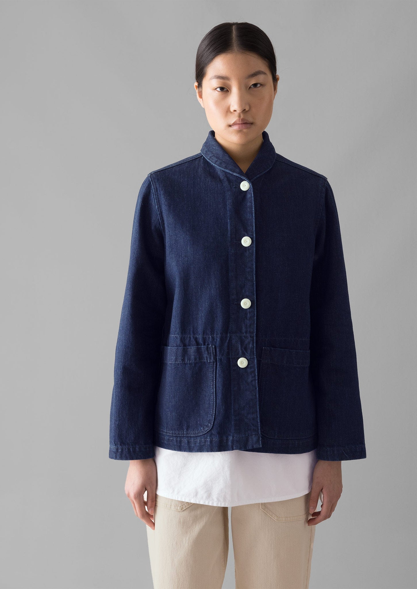 Hal Denim Workwear Jacket | Indigo | TOAST