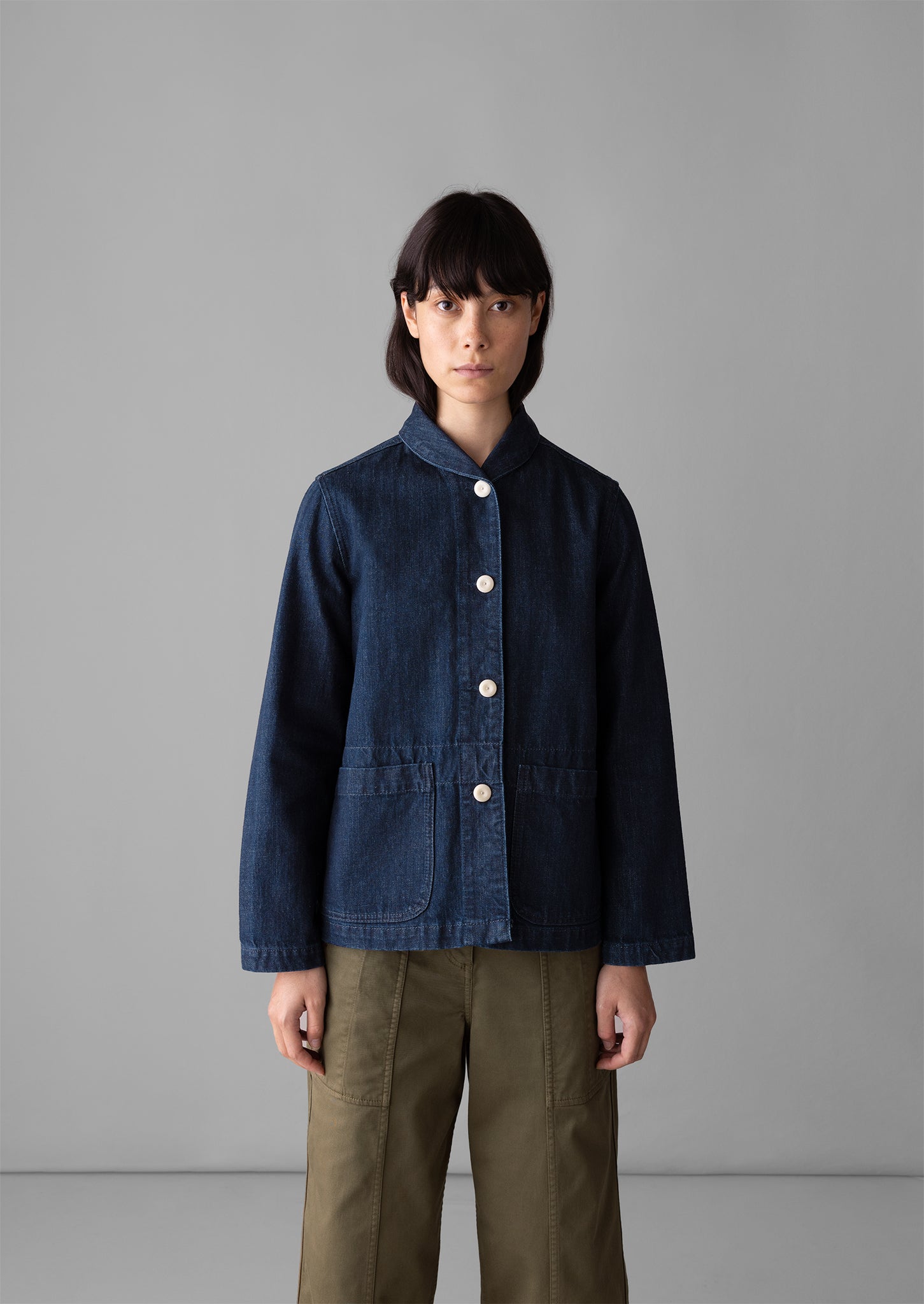 Hal Denim Workwear Jacket | Indigo | TOAST