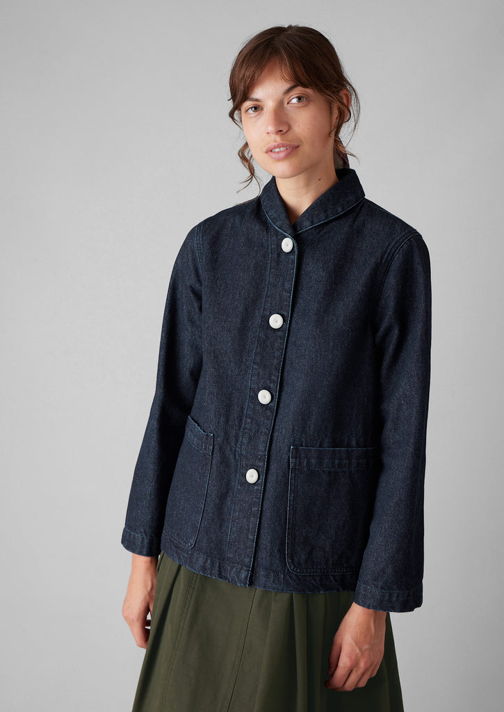 Hal Denim Workwear Jacket | Indigo | TOAST