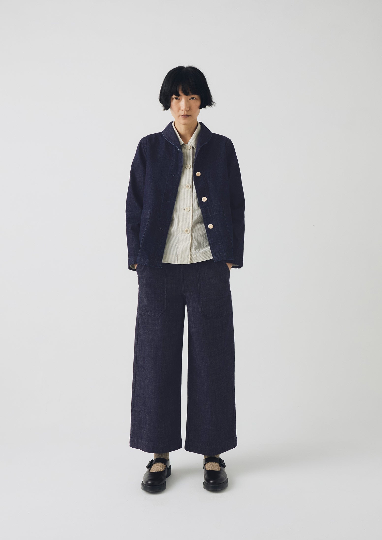 Hal Denim Workwear Jacket | Indigo | TOAST
