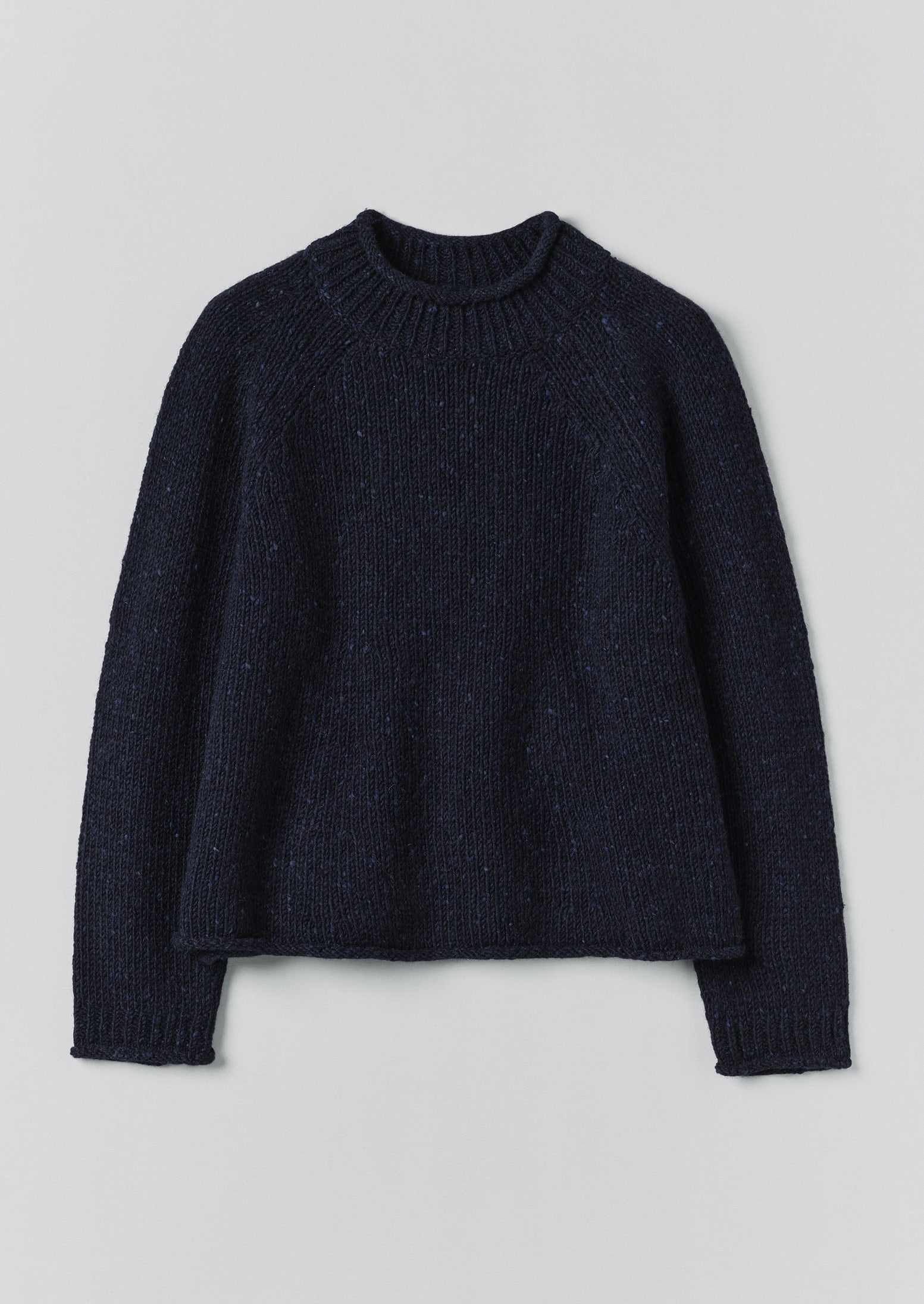 Orla Donegal Wool Sweater | Navy | TOAST