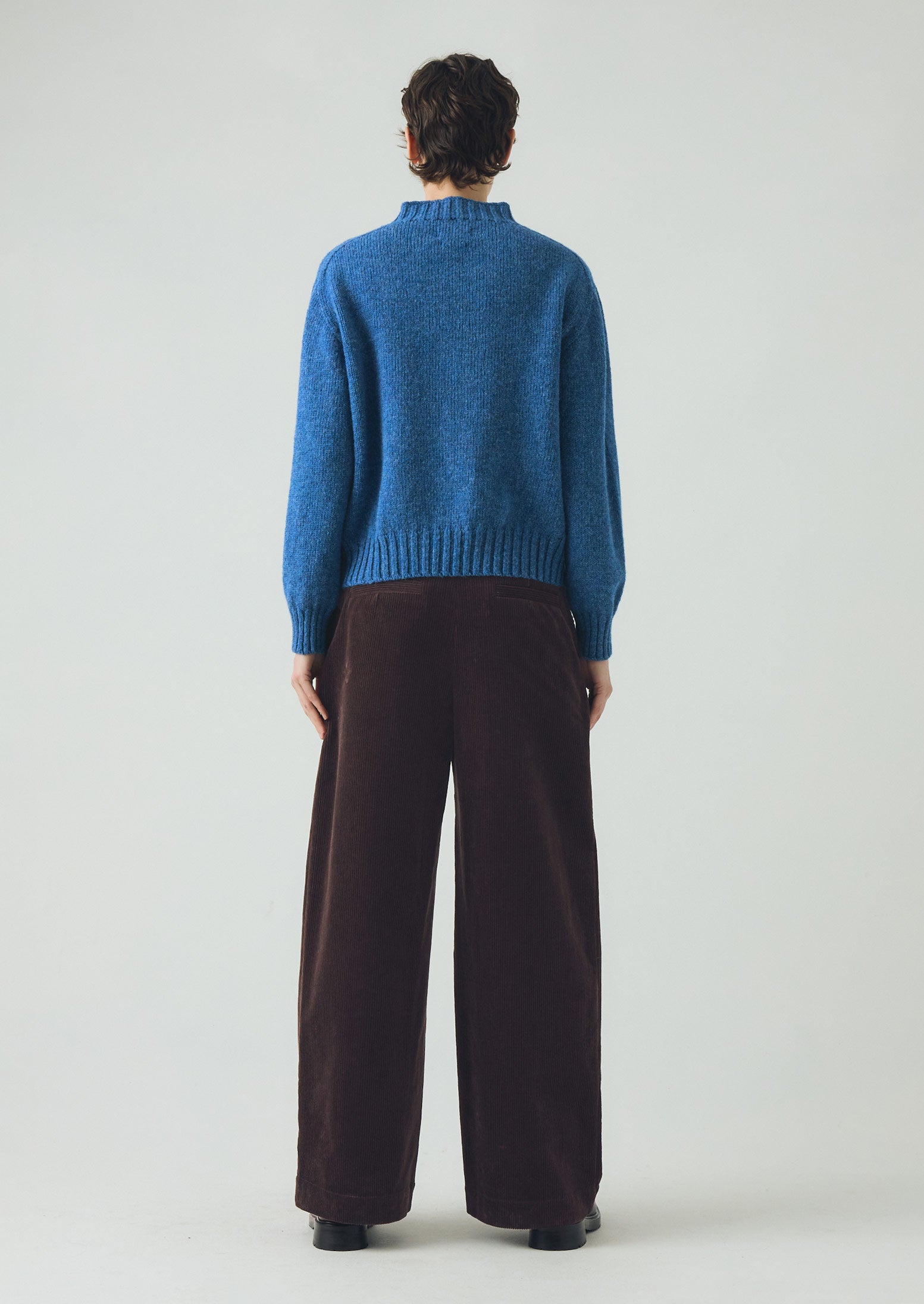 British Wool Sweater | Azure Blue | TOAST