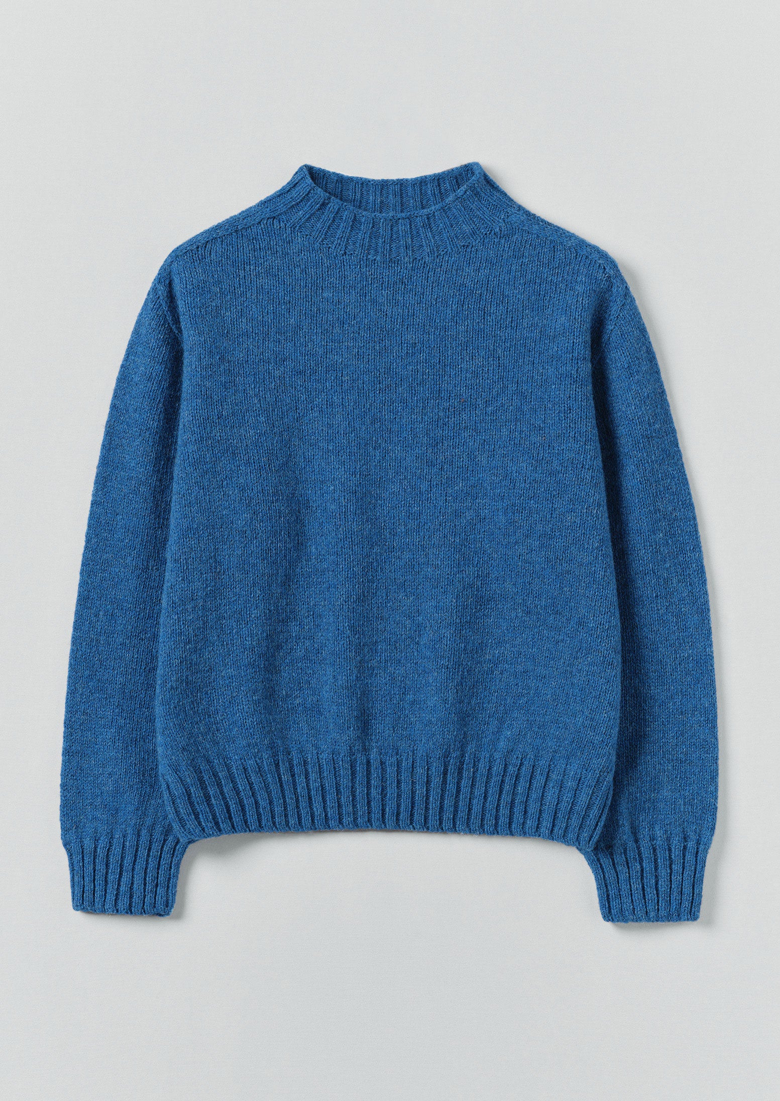 British Wool Sweater | Azure Blue | TOAST