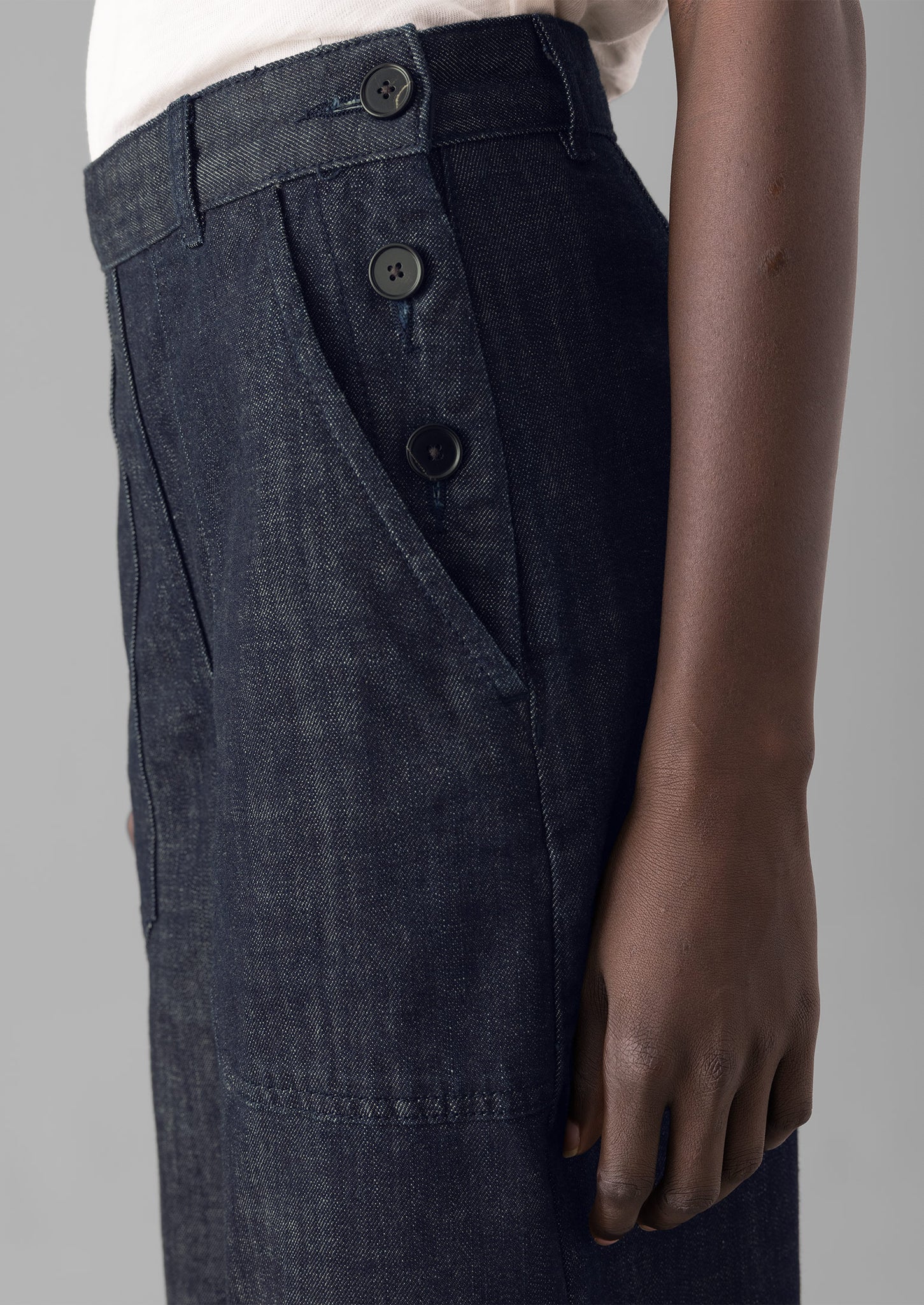 Annie Organic Denim Full Length Jeans | Indigo | TOAST