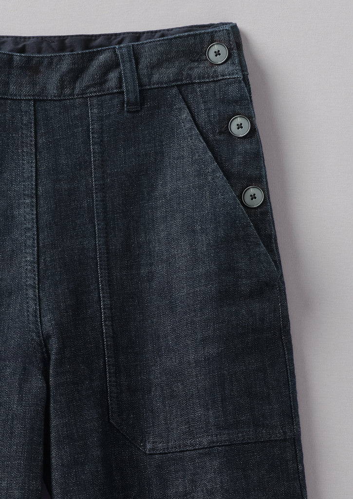 Annie Organic Denim Full Length Jeans | Indigo | TOAST