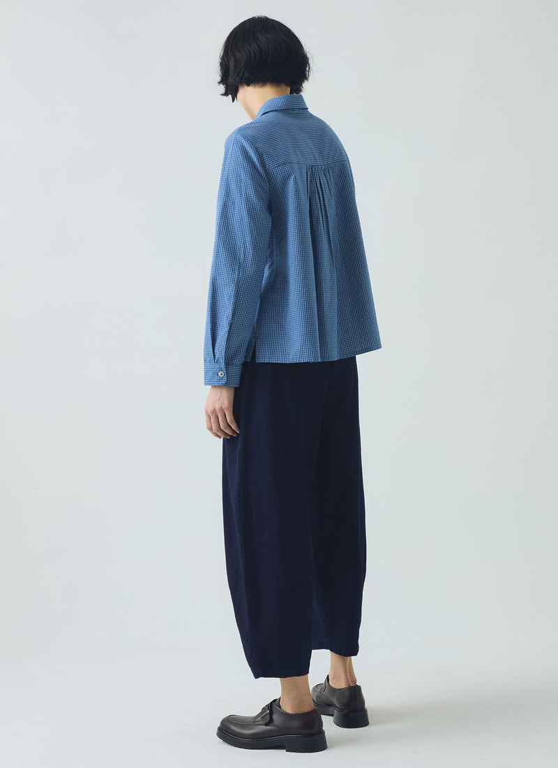 Bronwen Indigo Twill Trousers | Indigo | TOAST
