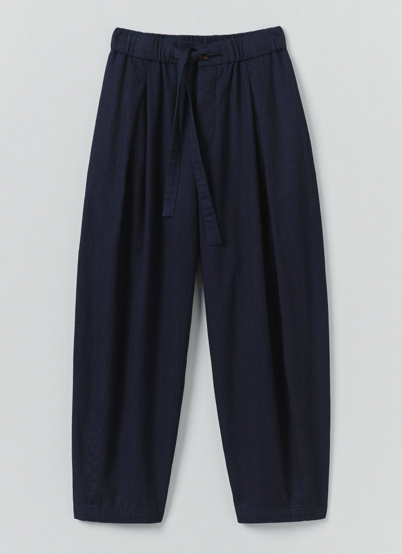 Bronwen Indigo Twill Trousers | Indigo | TOAST